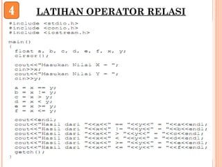 Algoritma Pemrograman - Operator | PPT