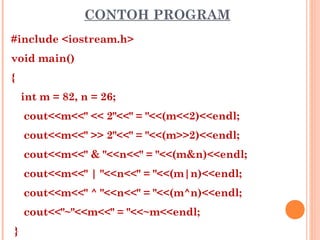 Algoritma Pemrograman - Operator | PPT