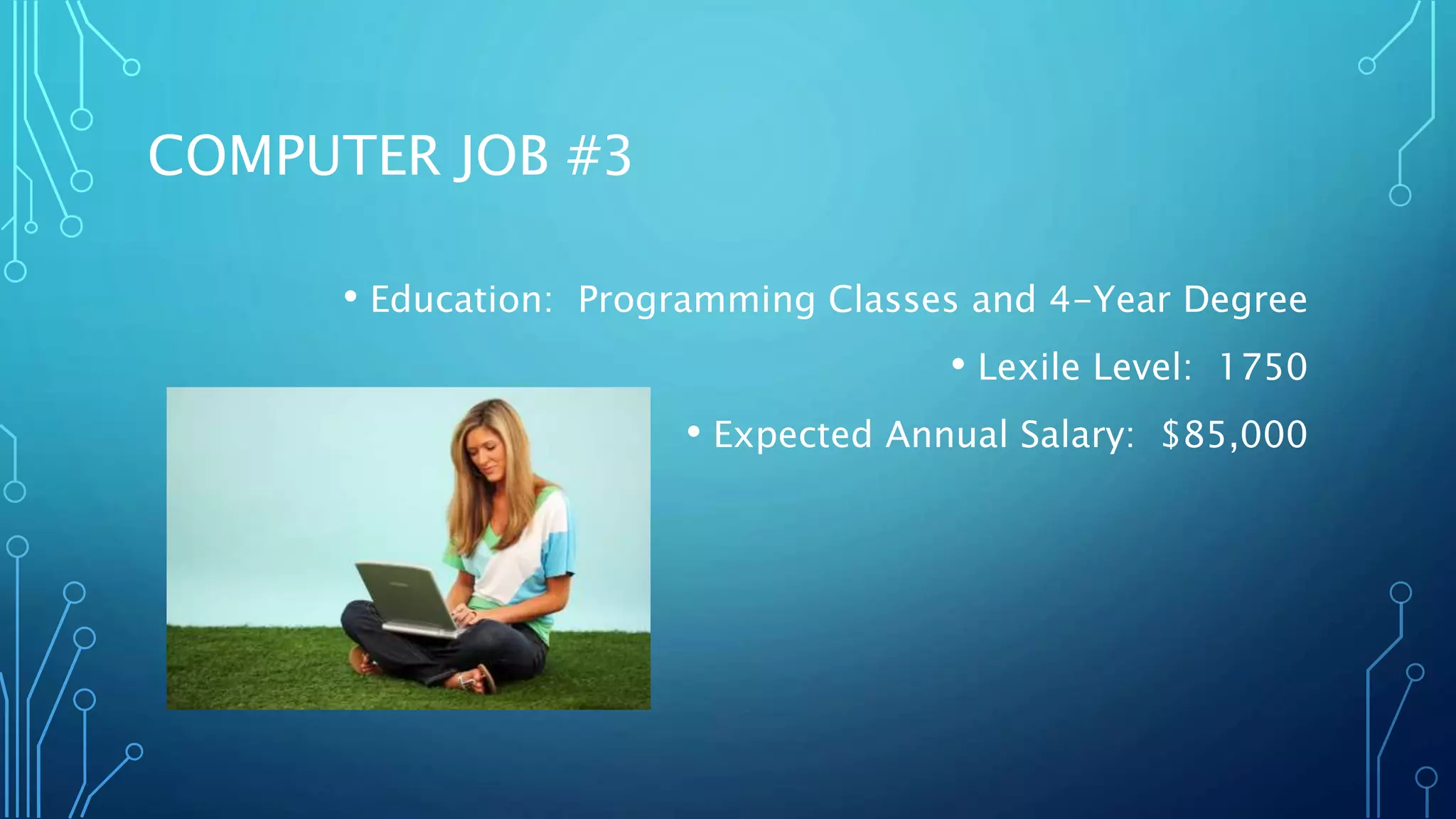 Computer related careers | PPTX