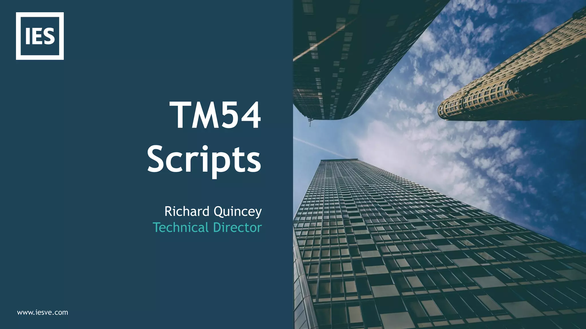 Richard Quincey - TM54 Analysis Webinar | PDF