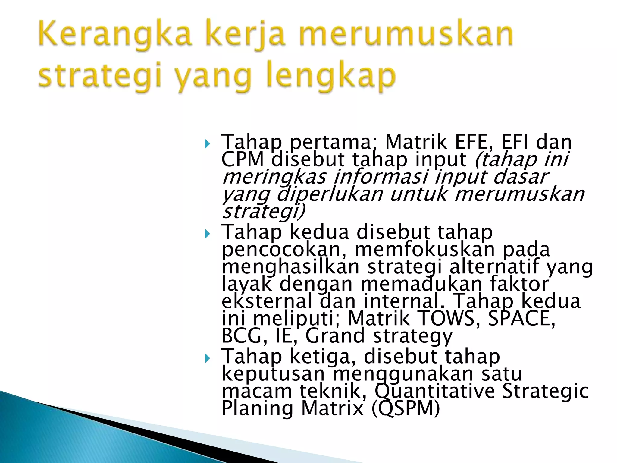 Tm 5 Analisis Dan Pilihan Strategi | PPTX