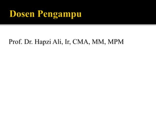 Tm 6, 4, hbl, wenna sustiany, hapzi ali, power point, executive summary | PPT