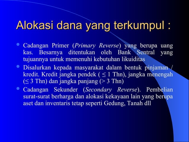 TM 6 UANG DAN BANK materi ekonomi makro ii | PPT