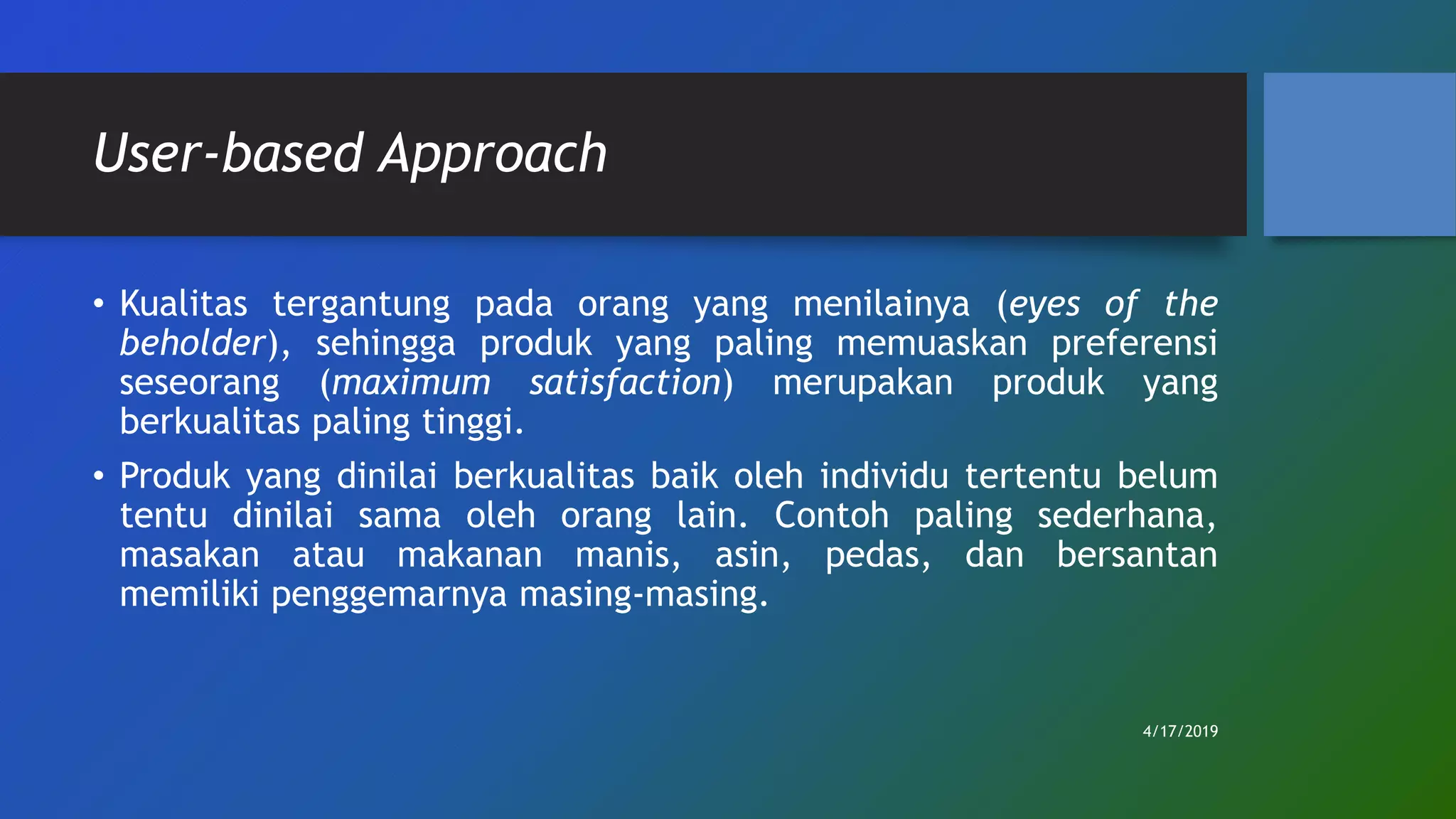 Manajemen Jasa | PPTX
