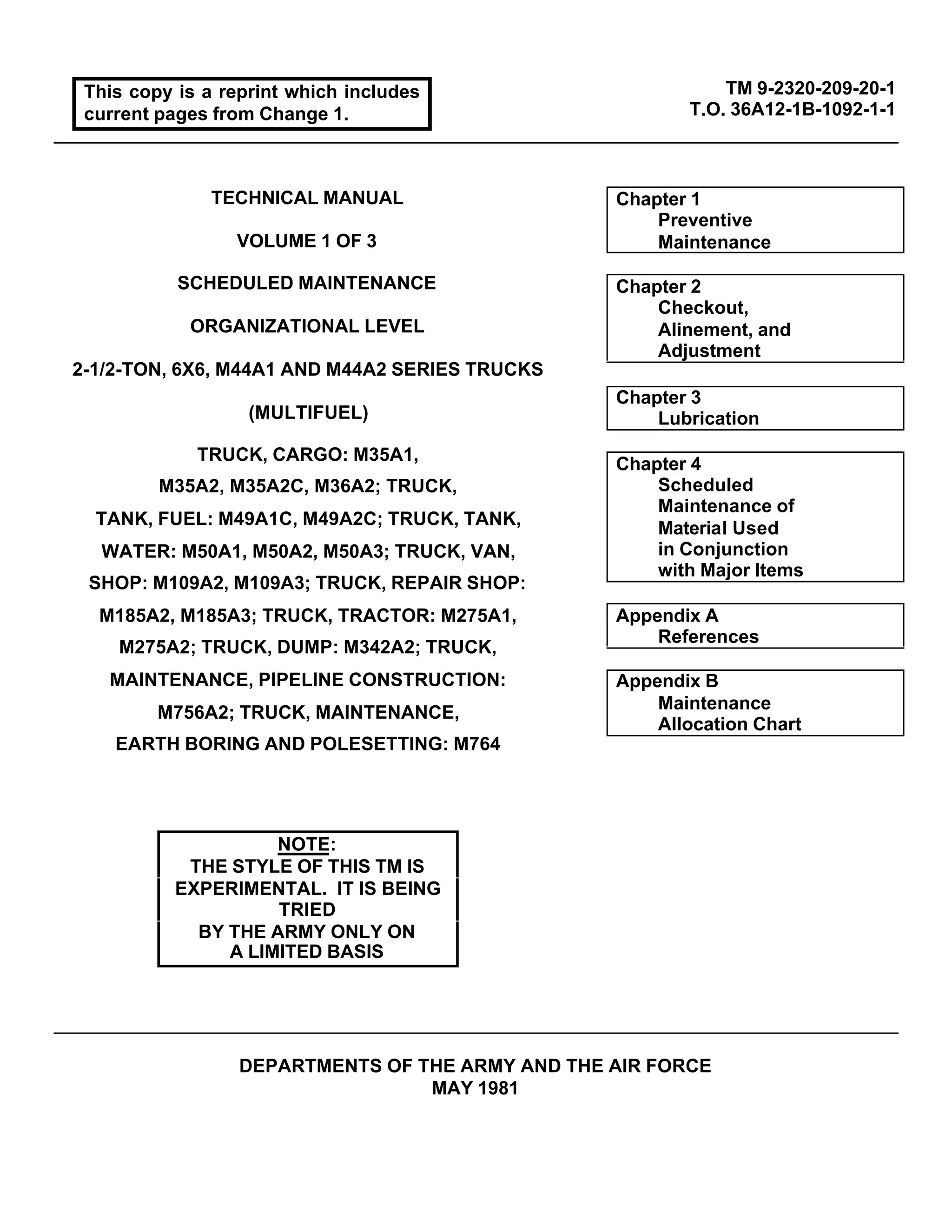 Tm9 2320-209-20-1 | PDF