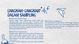 Sampling design and procedures - Metodologi Penelitian Bisnis.pdf
