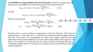 Numerical Analysis and Its application to Boundary Value Problems | PPTX
