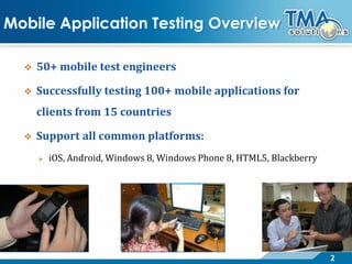TMA Mobile Testing | PPT