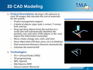 Sample 3D Projects_ TMA Solutions | PPT
