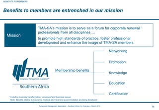 TMA SA Overview | PPS