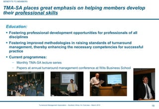 TMA SA Overview | PPS