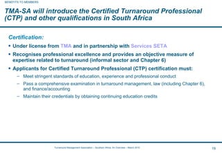 TMA SA Overview | PPS