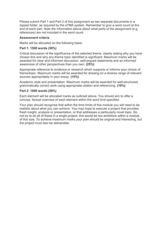 Tma 01 Task sheet | PDF