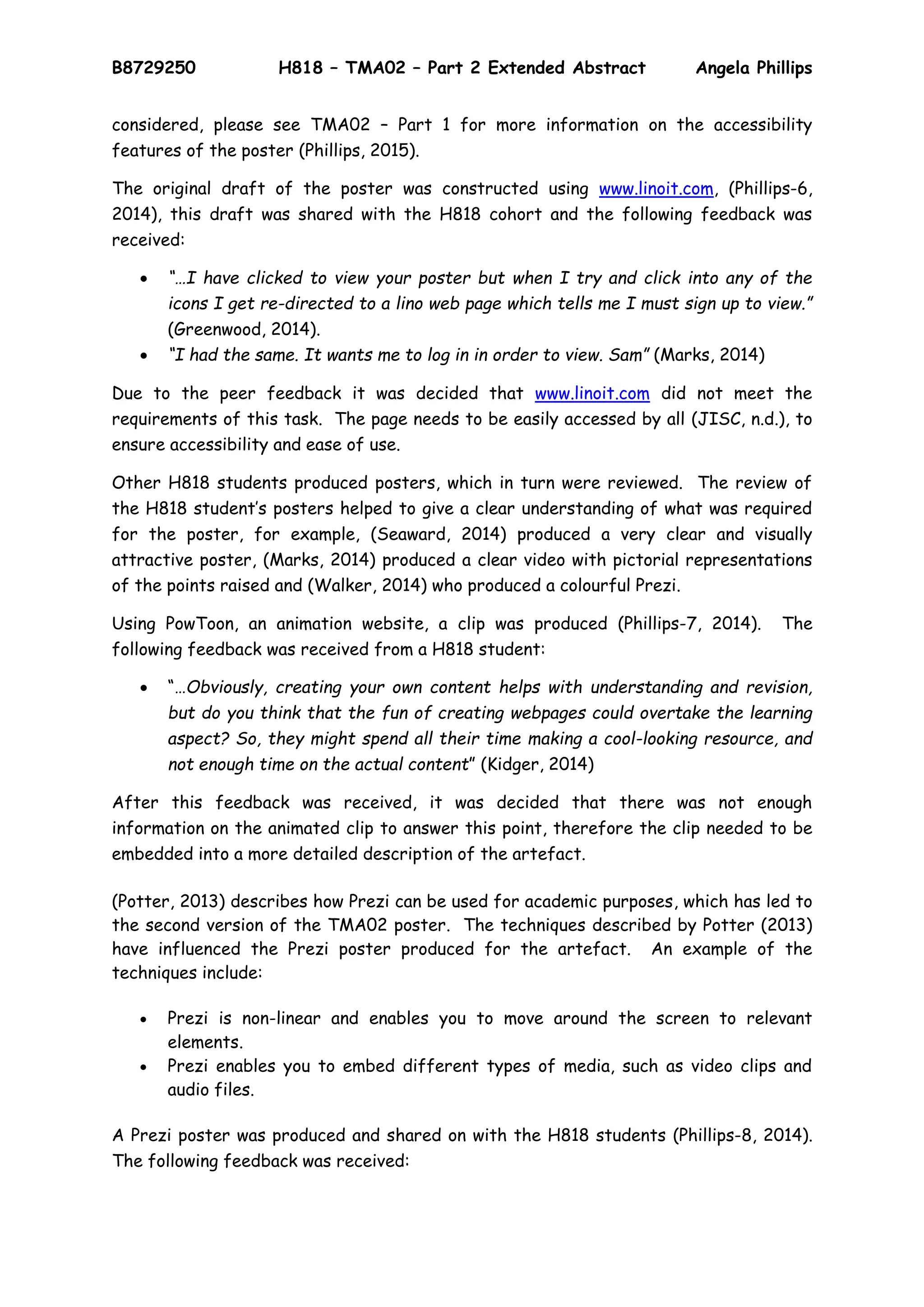 Tma02 part 2 extended | PDF