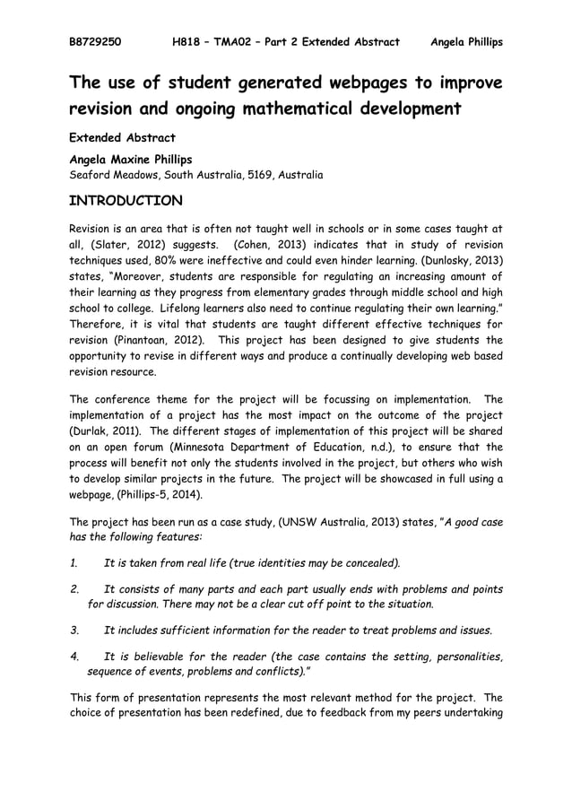 Tma02 part 2 extended | PDF