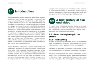 Video production module (basic level) | PDF