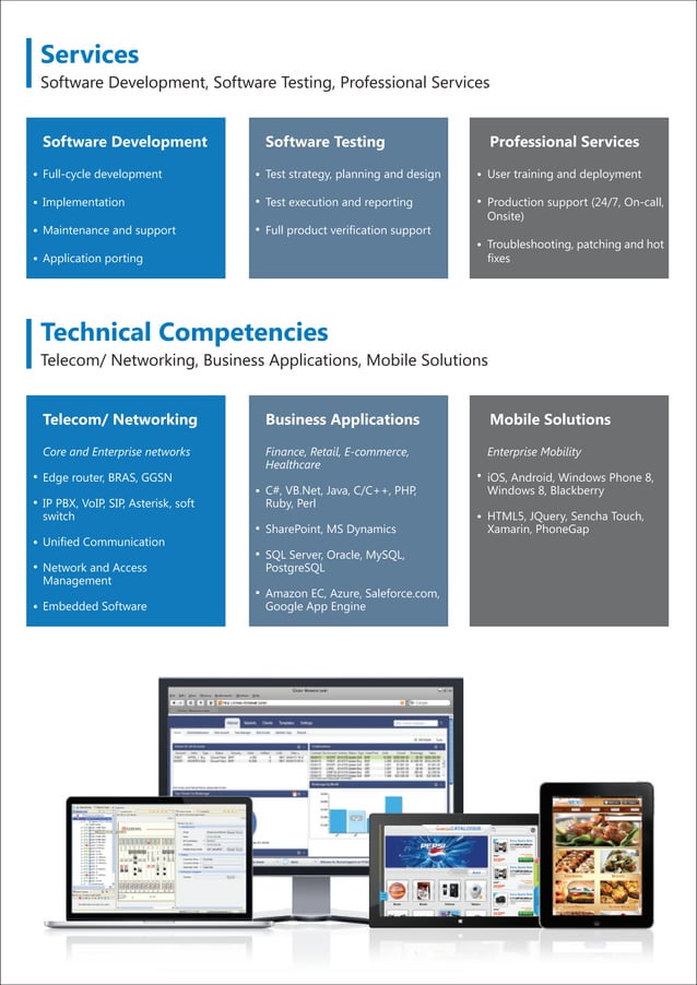 TMA Brochure 2014 - EN | PDF | IT and Internet Support | Internet