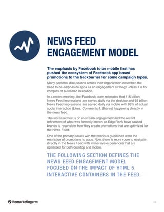 3 New Facebook Promotional Engagement Models | PDF