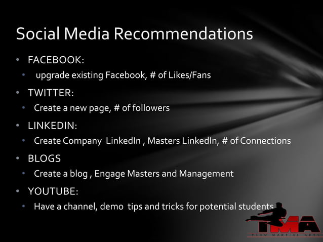 Tma final SM presentation rev101 | PPT