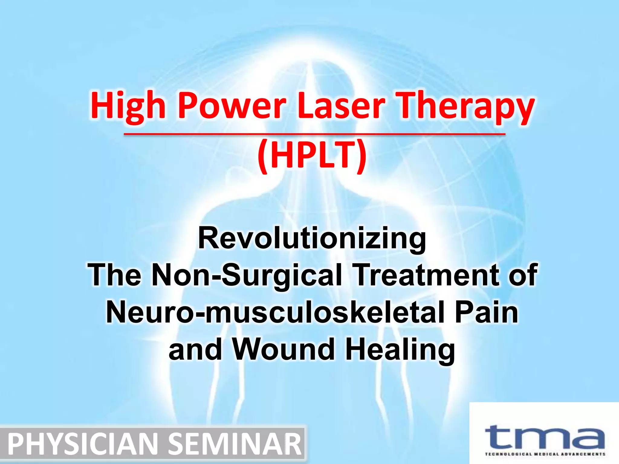 TMA International — Class IV High Power Lasers — Laser Technology Overview | PPT