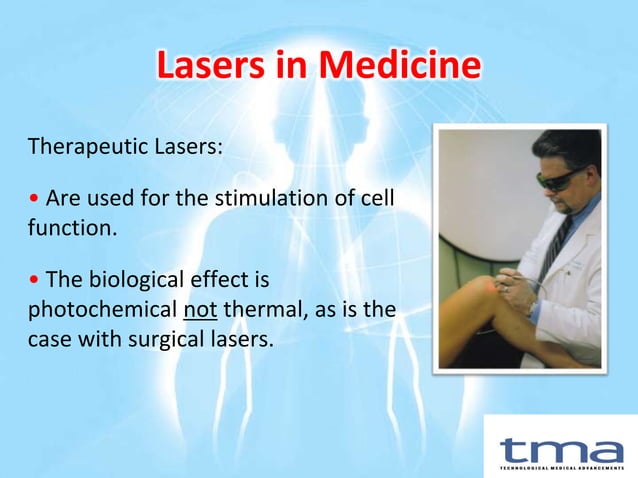 TMA International — Class IV High Power Lasers — Laser Technology ...