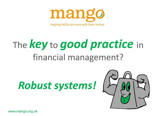 Mango Training for NGOs - key financial concepts and jargon | PPTX ...