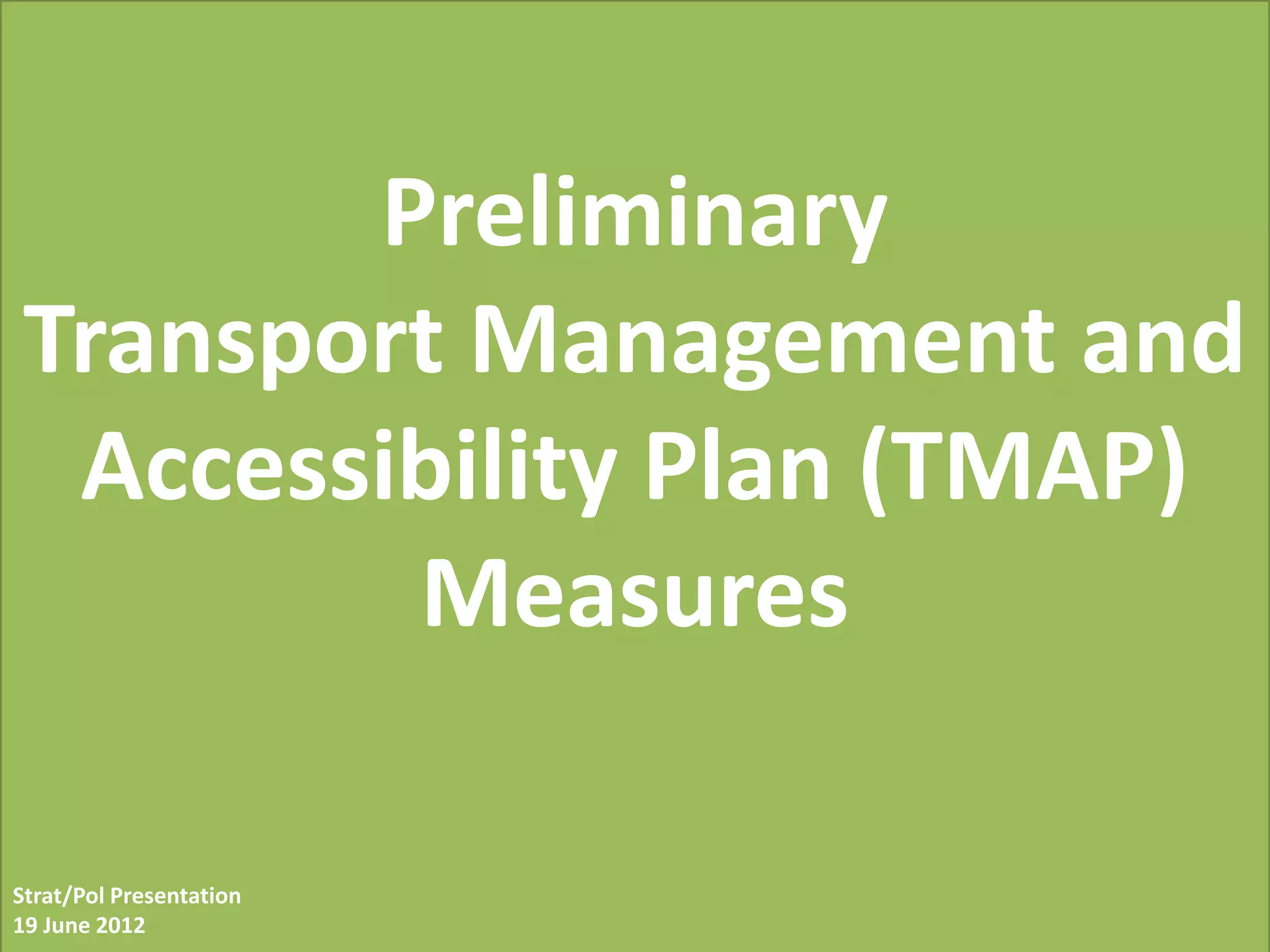 Tmap presentation | PPTX