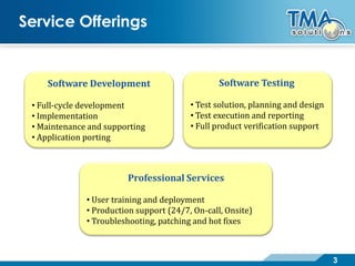 TMA Profile and Overall | PDF