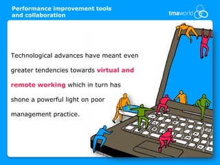 TMA World: Performance Improvement Tools and Collaboration | PPT