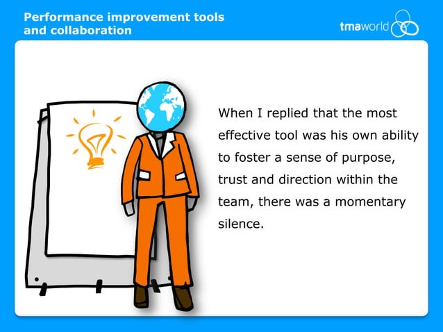 TMA World: Performance Improvement Tools and Collaboration | PPT