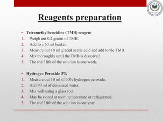 TMB test | PPTX | Blood Disorders | Diseases and Conditions