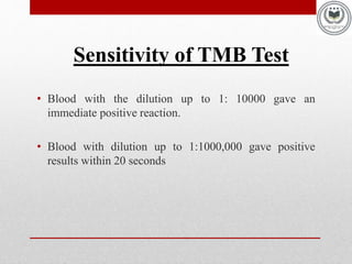 TMB test | PPTX