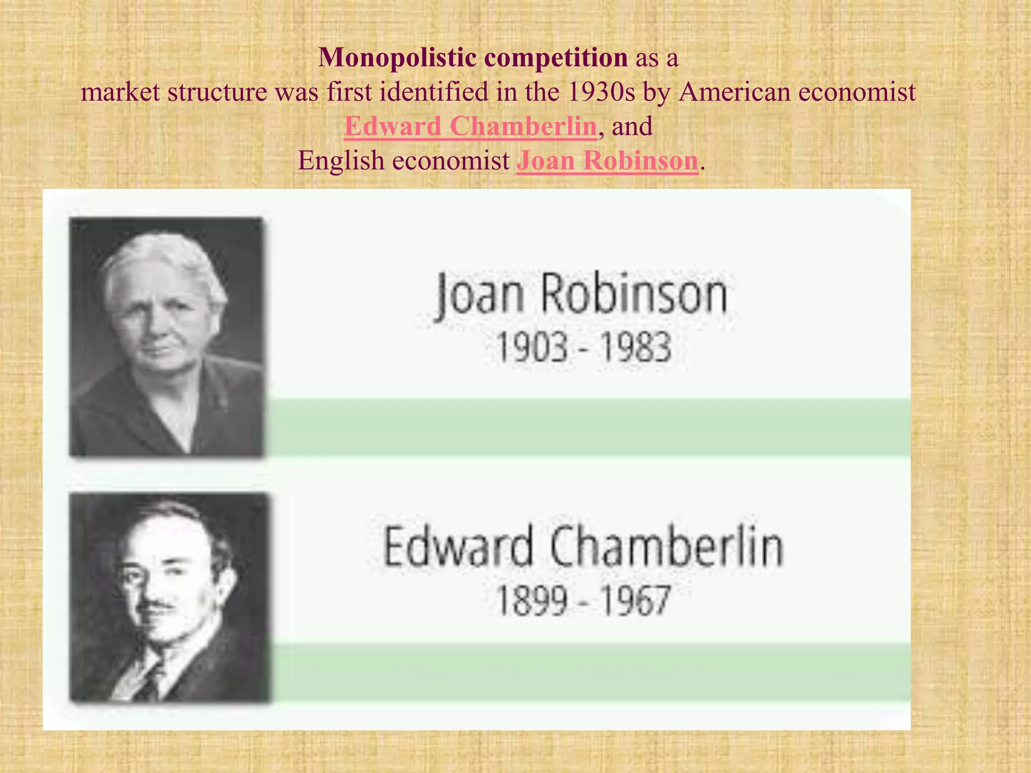 Monopolistic Market Structure | PPT
