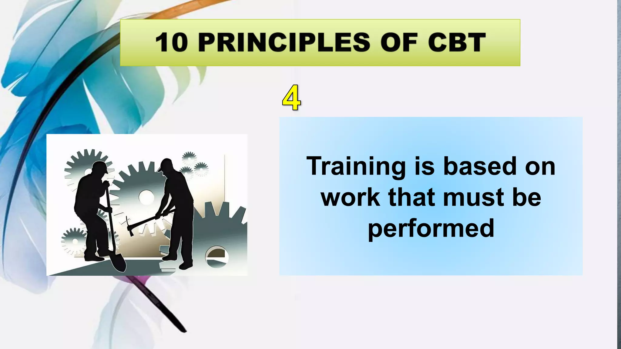 orientation in compentency based training CBT | PPTX
