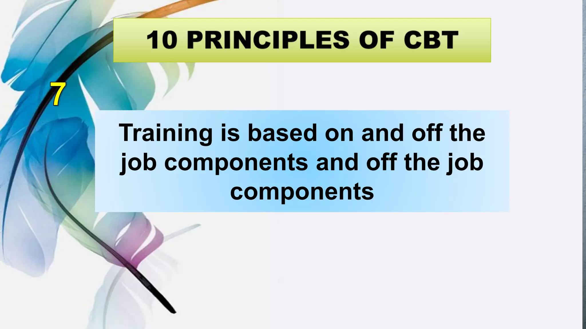 orientation in compentency based training CBT | PPTX