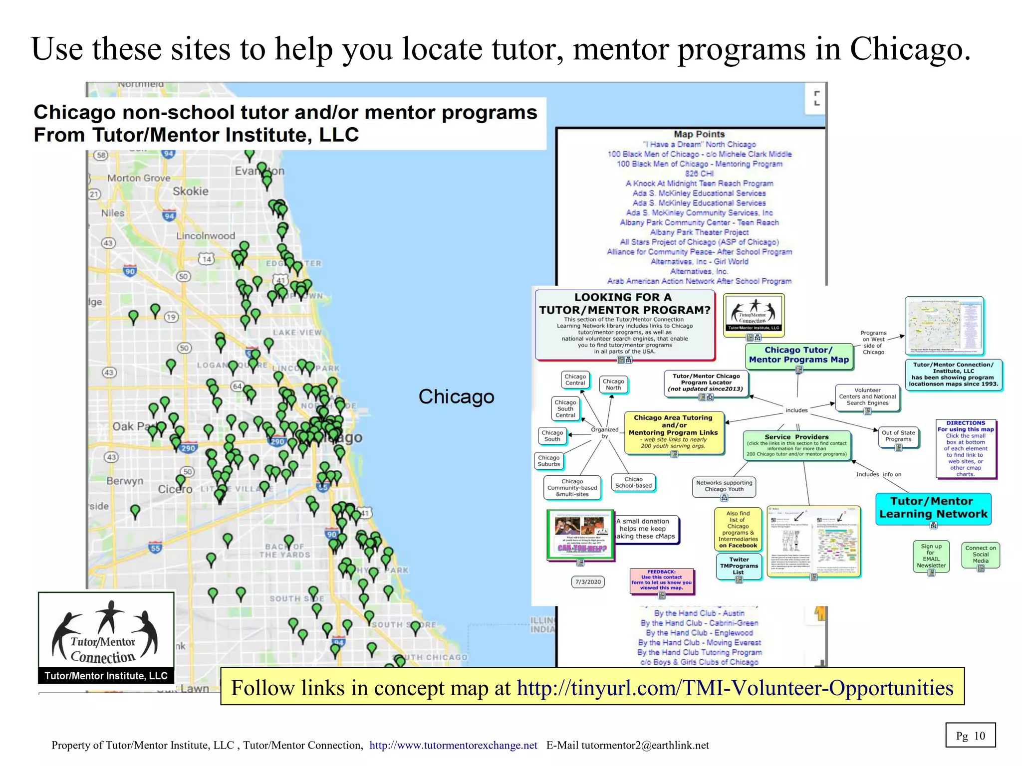 Logic Model for Expanding Organized Tutor/Mentor Programs in High ...