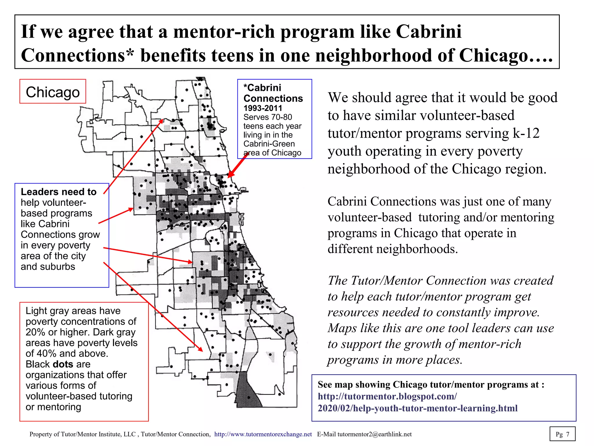 Logic Model for Expanding Organized Tutor/Mentor Programs in High ...