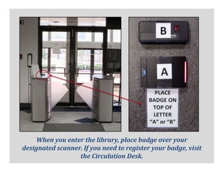 TMC Library Tour | PPT