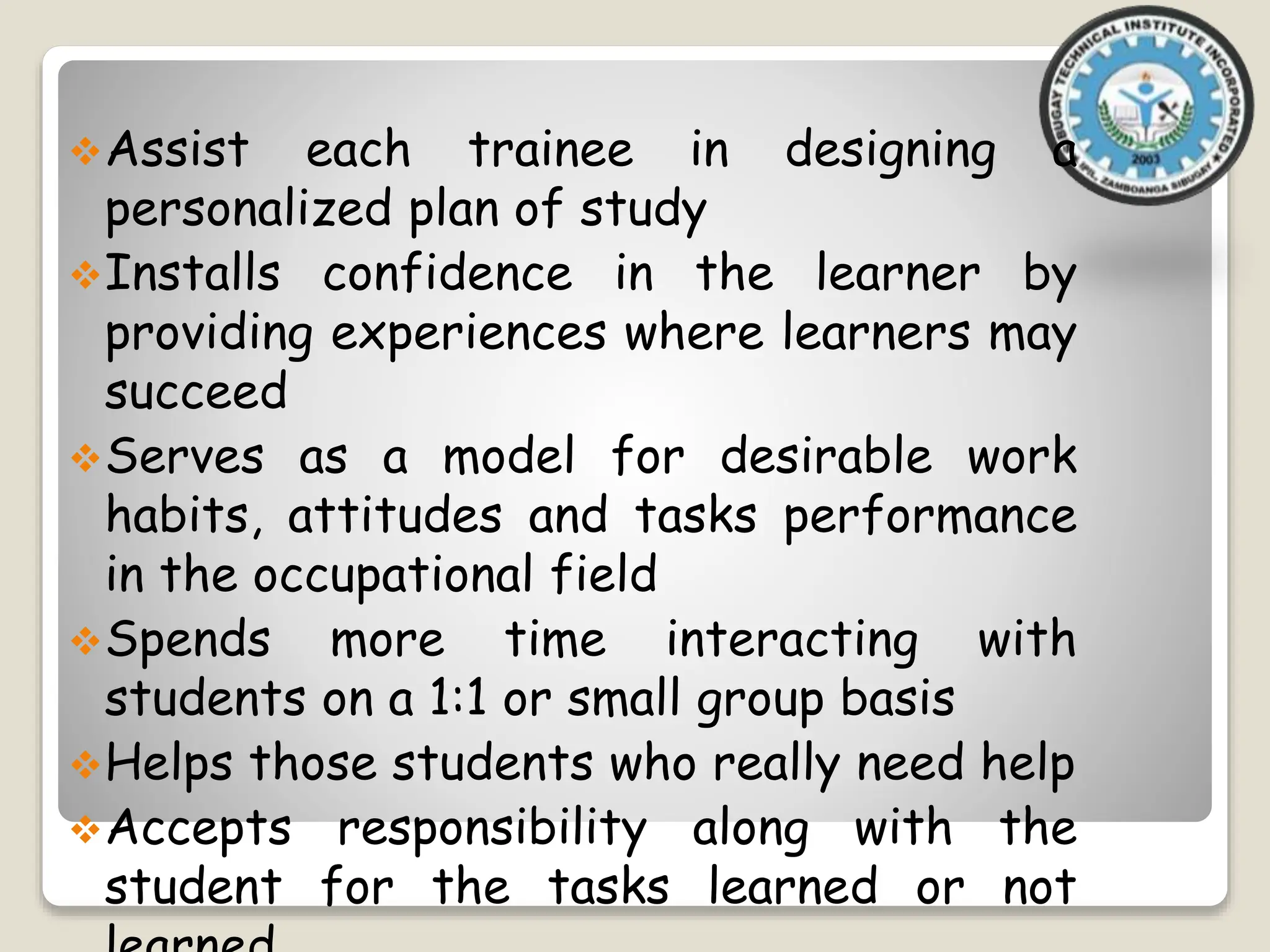 TRAINER METHODOLOGY COURSEPOWER POINT ().ppt