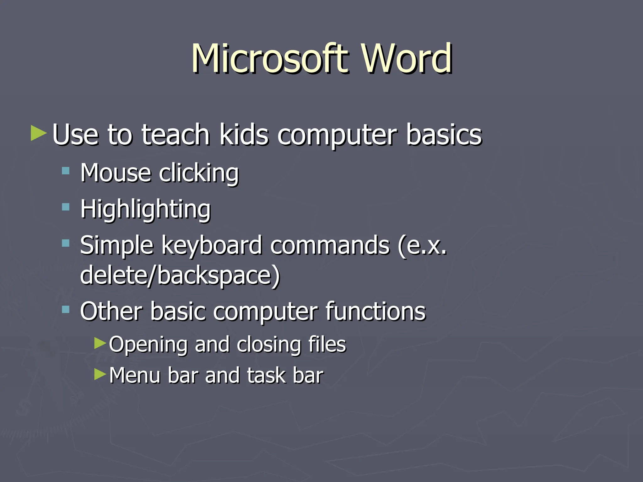 Elementary School Computer Class Ppt Internet For Beginners Internet