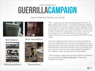 TMCRK Sherlock Holmes BBC Case Study | PDF