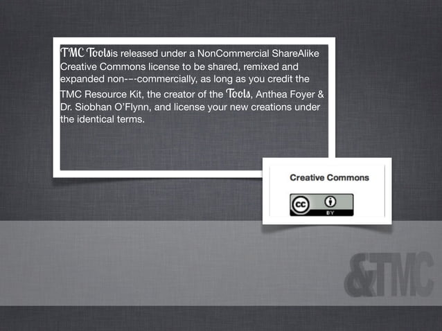 Tmc tools final | PPT