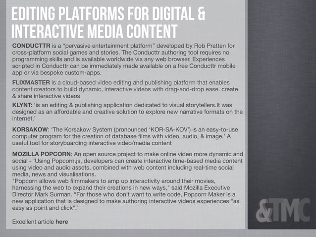 Tmc tools final | PPT