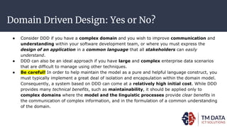Domain Drive Design: A Very Short Introduction for Business People | PPT