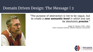 Domain Drive Design: A Very Short Introduction for Business People | PPT