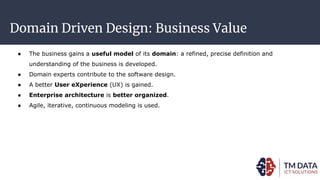 Domain Drive Design: A Very Short Introduction for Business People | PPT