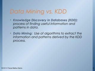 Data Mining Introduction | PPT