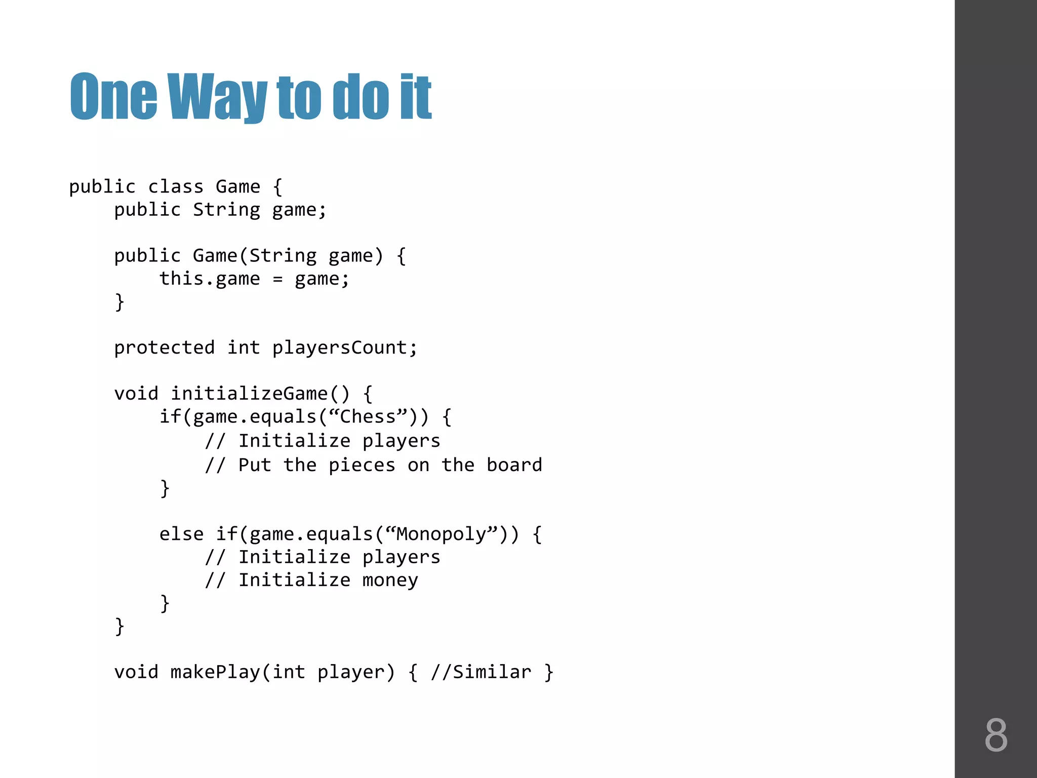 Presentation On Template Method Design Pattern Ppt