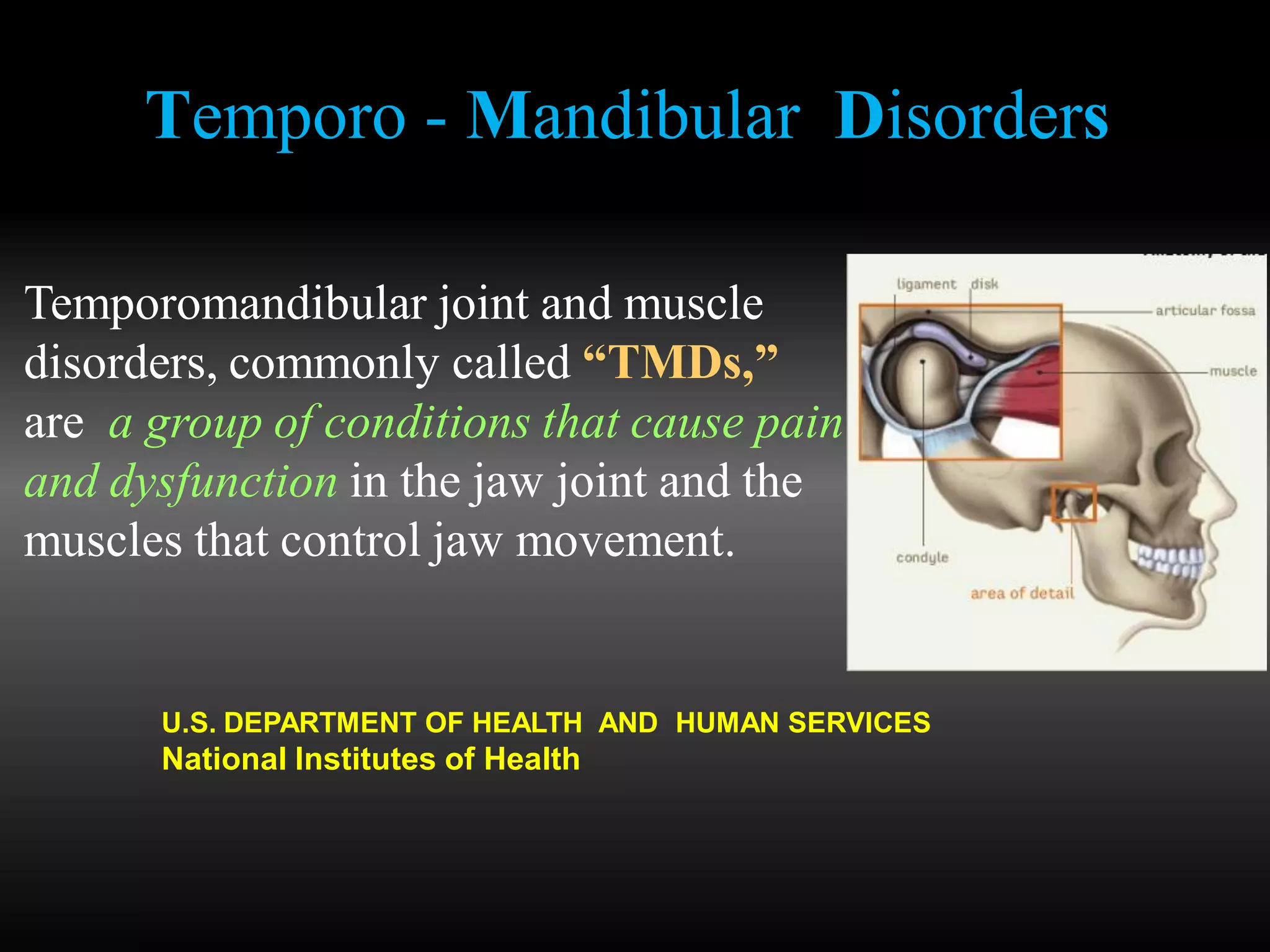 TMDs and occlusal splints therapy | PDF