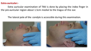 TMDs Assesment and management og TMJ disorders, TMJ mobilization | PPTX